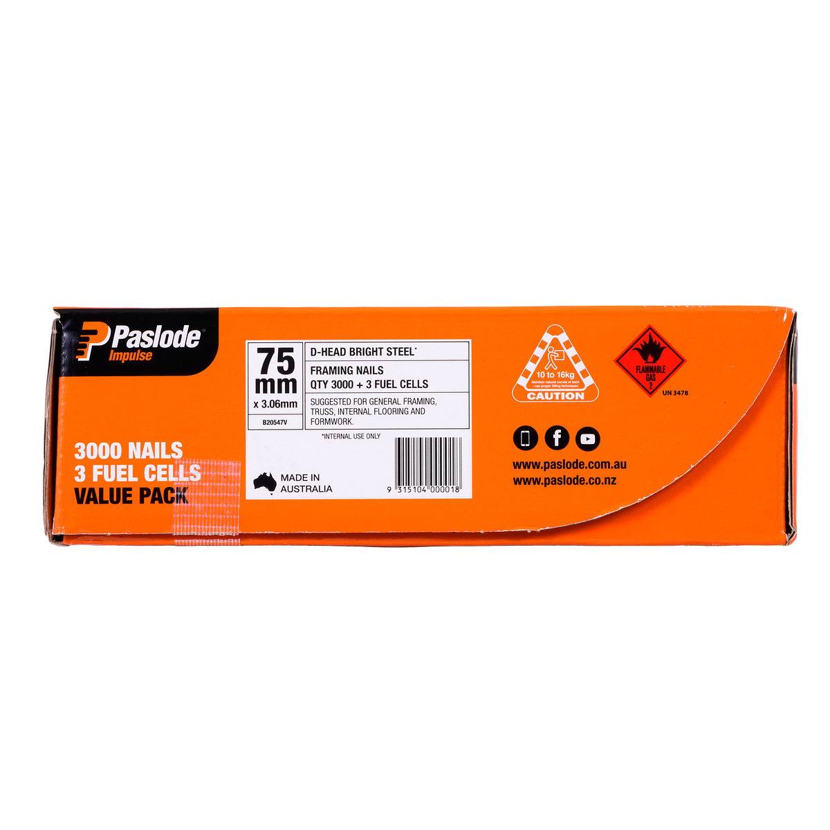 IMPULSE 75 X 3.06 BRT VP – Macro Timber Supplies