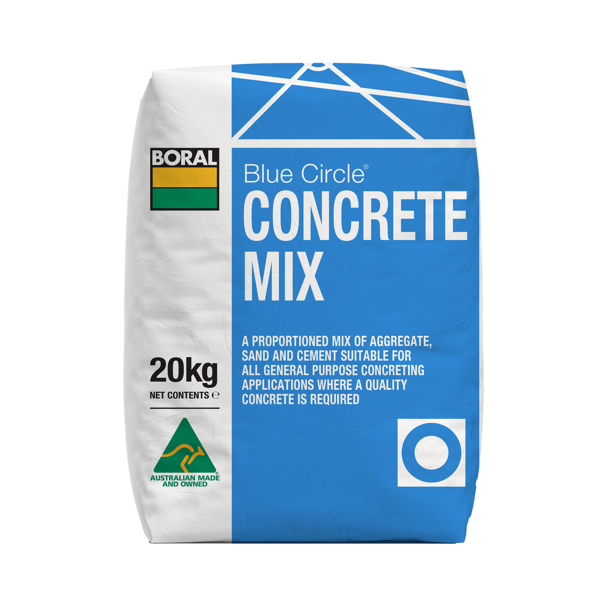BORAL BLUE CIRCLE CONCRETE MIX – Macro Timber Supplies